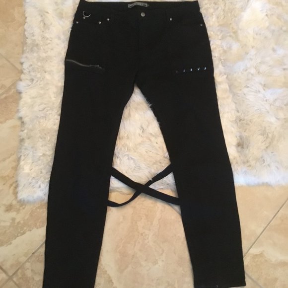 Lip Service | Pants | Hot Topic Lip Service Unisex Goth Pants Size 38 ...